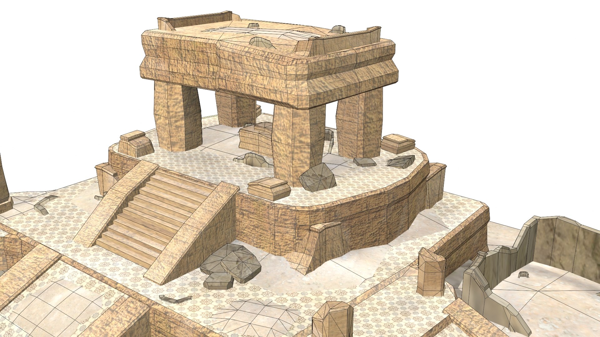 Persian Buildings - Model - TurboSquid 1626620