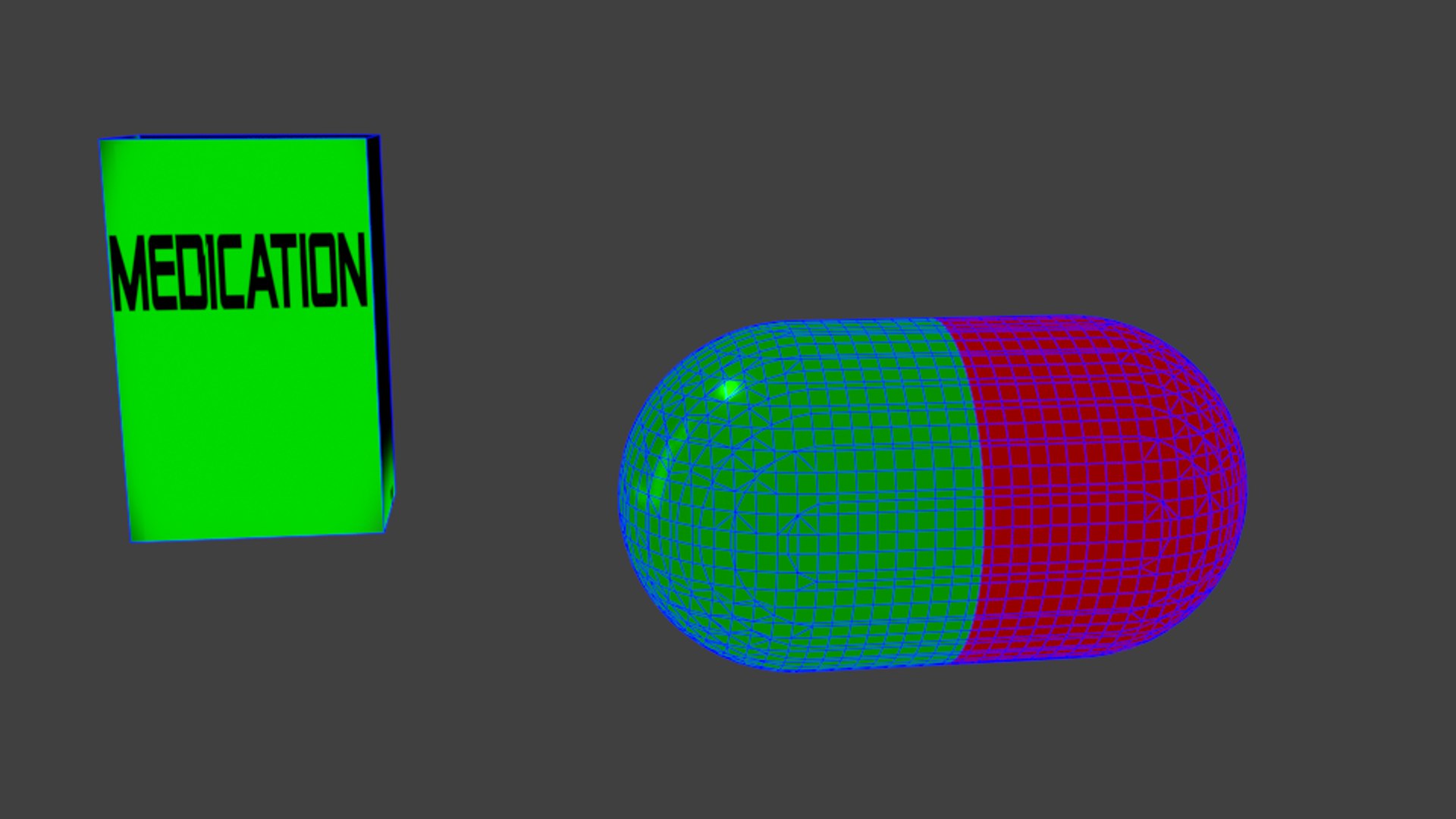 drug medication 3d 3ds