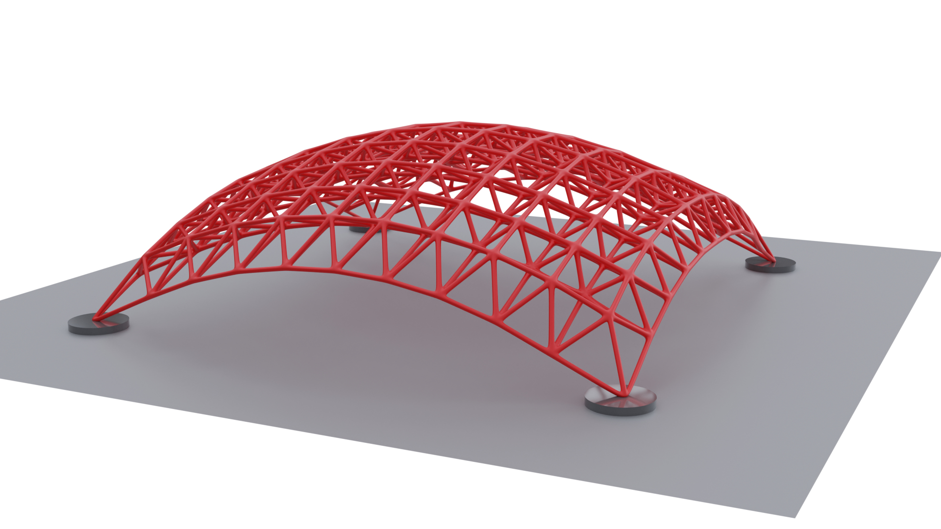 Arched Vault Structures Set Model - TurboSquid 2351549