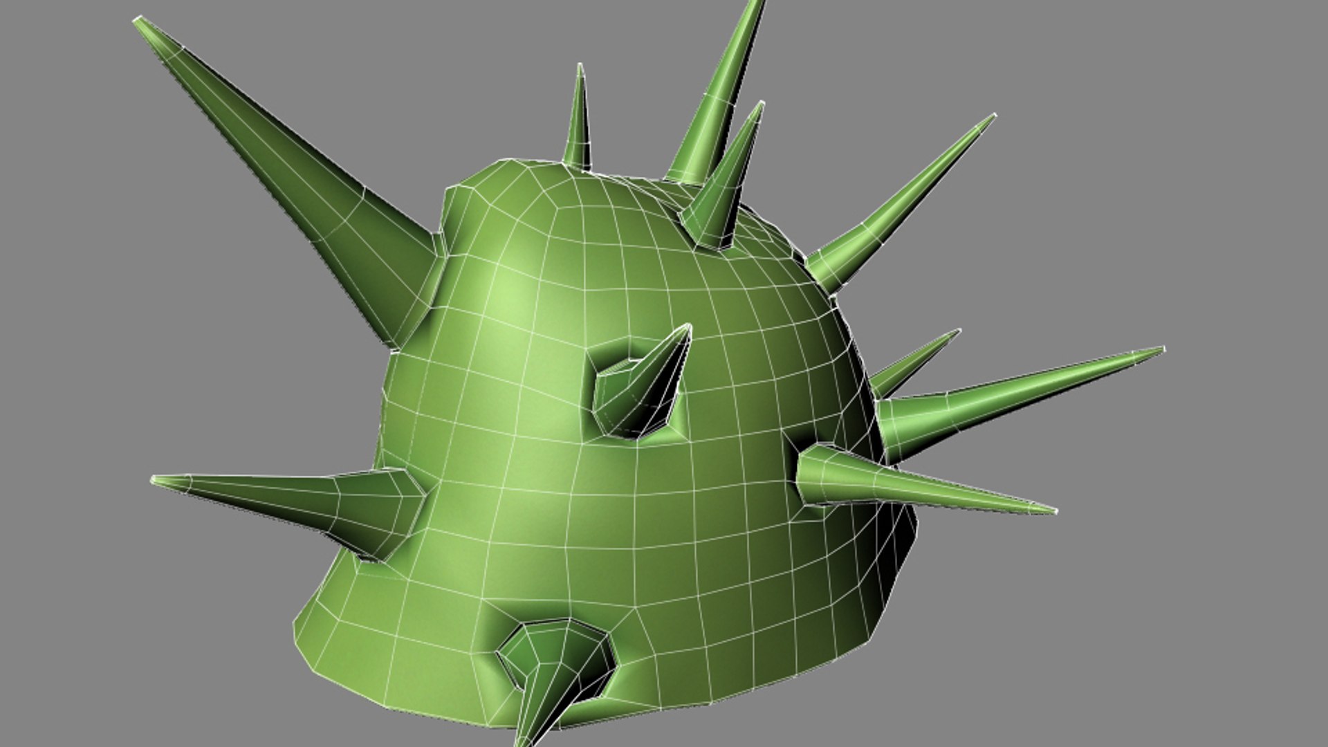 Spikes Cartoon Character Max