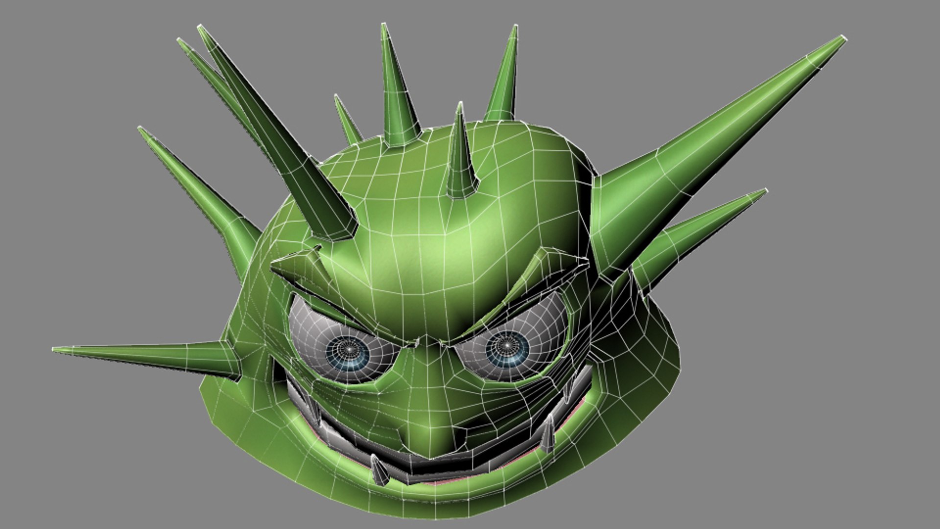 Spikes Cartoon Character Max