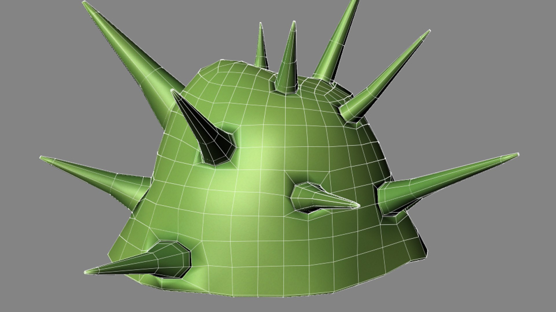 Spikes Cartoon Character Max