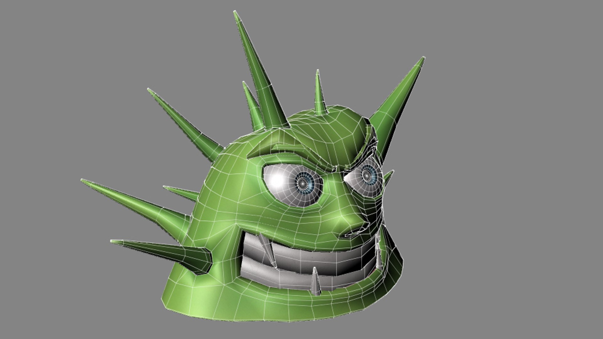 Spikes Cartoon Character Max