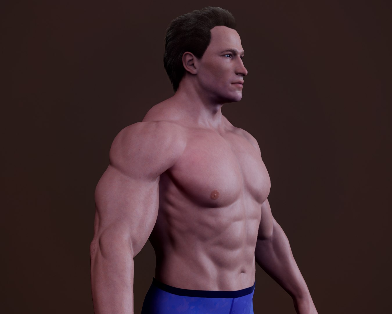 Bodybuilder 01 3D Model - TurboSquid 1971169