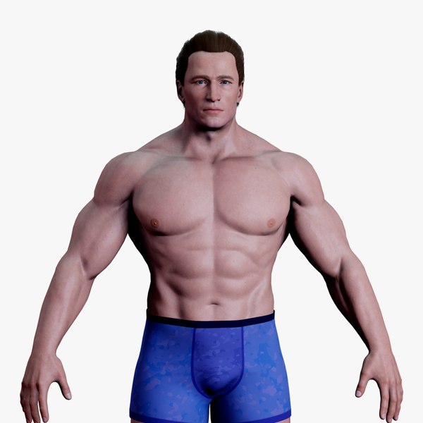 modelo 3d Culturista 01 - TurboSquid 1971169