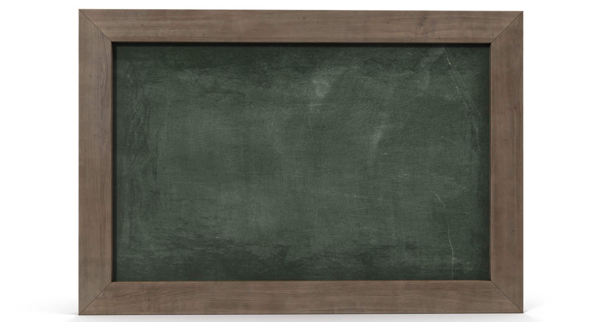 3d model slate board green