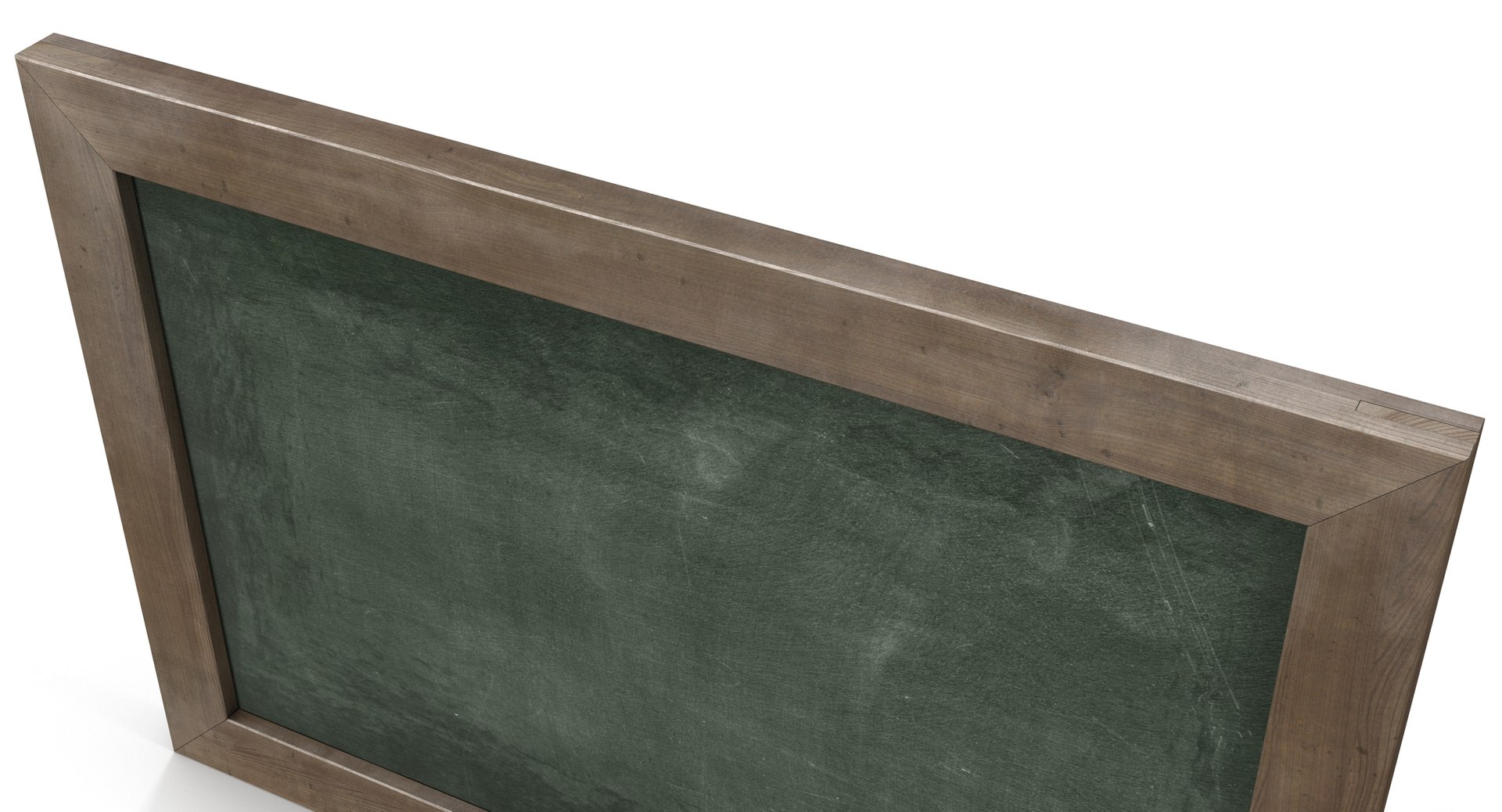 3d model slate board green