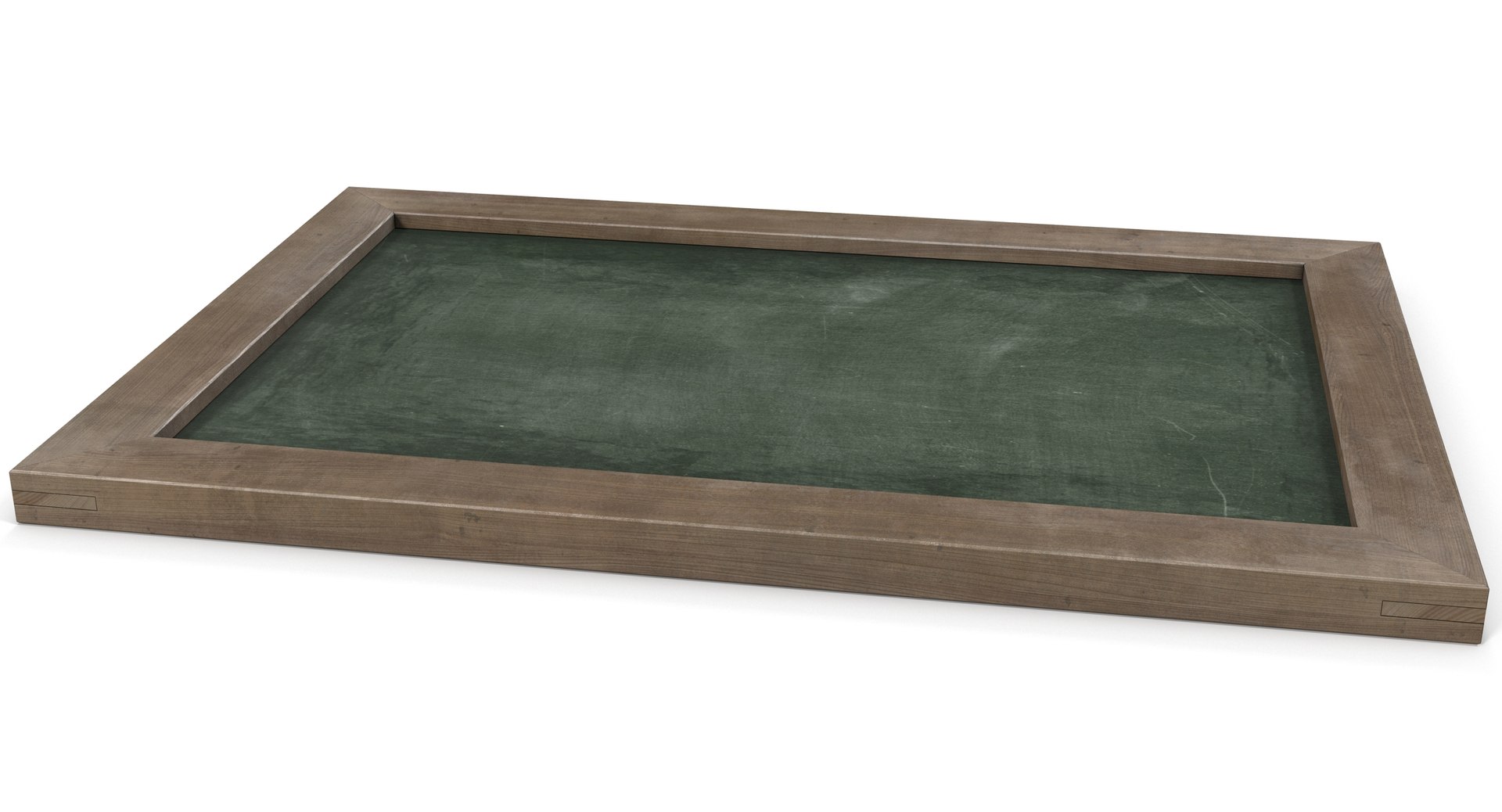 3d model slate board green