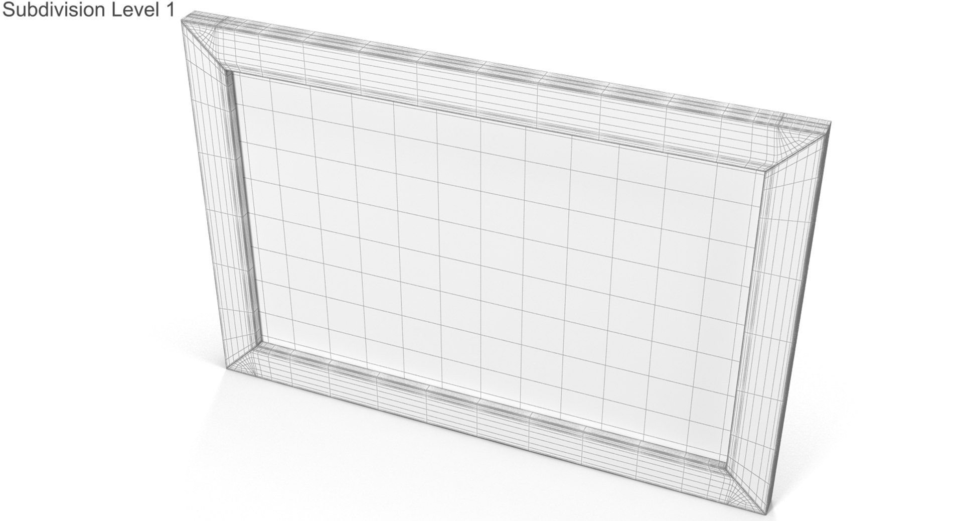 3d model slate board green
