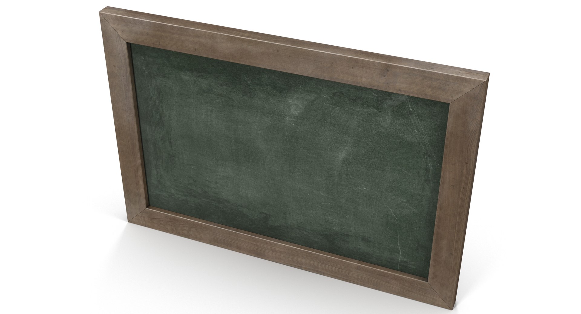 3d model slate board green
