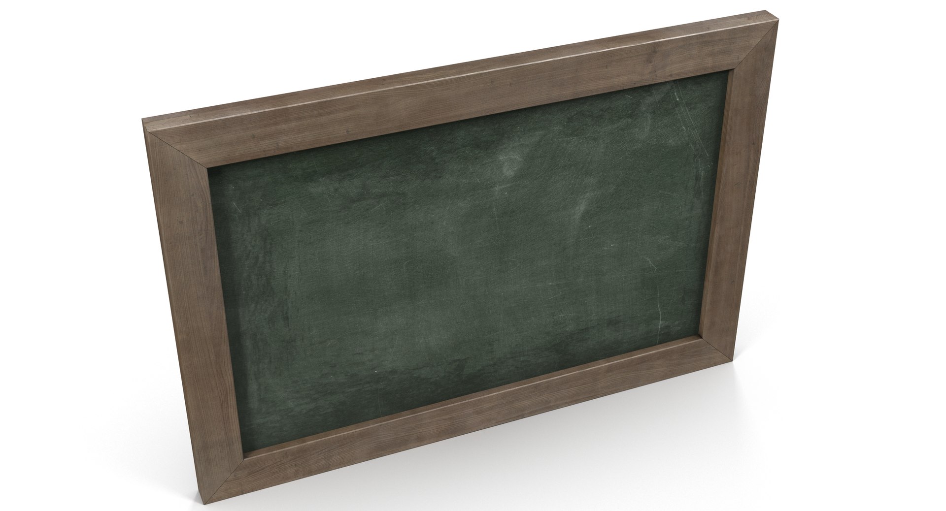3d model slate board green