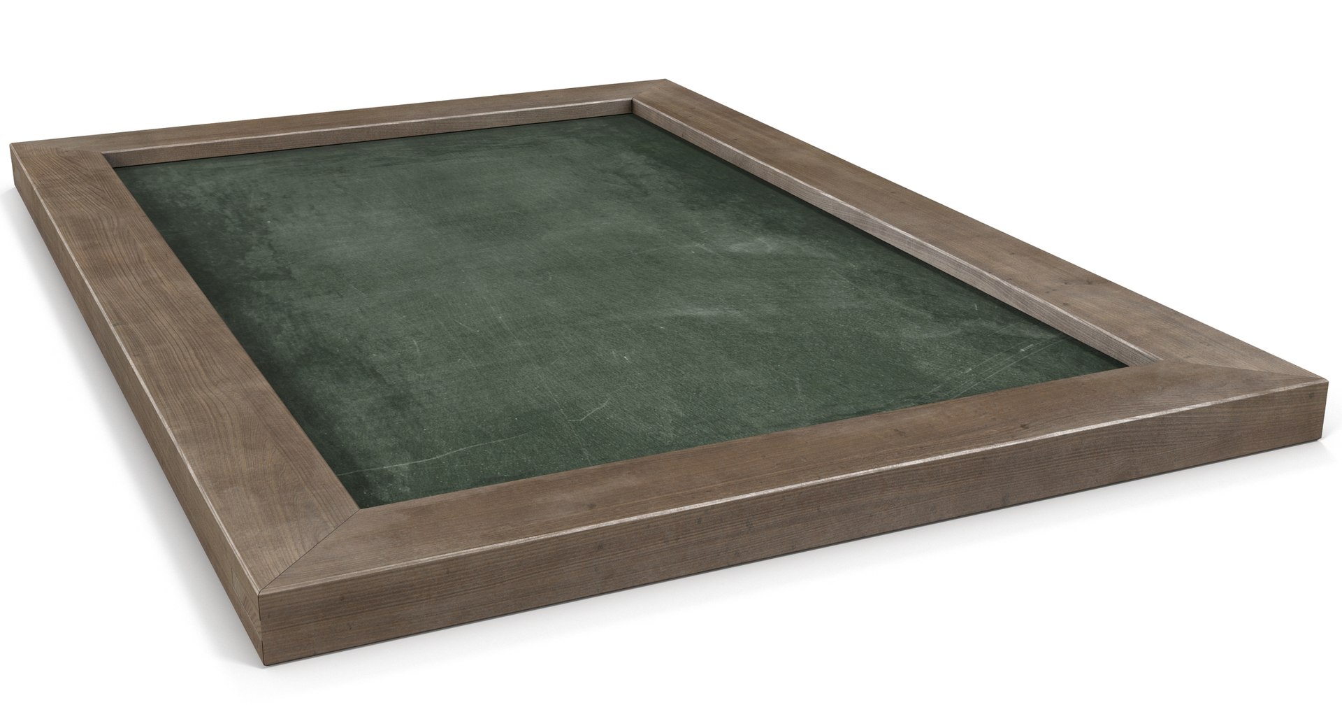 3d model slate board green