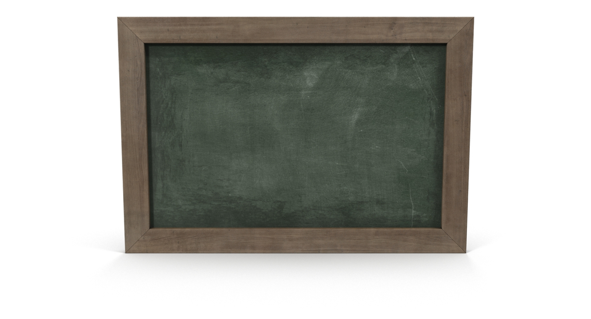 3d model slate board green