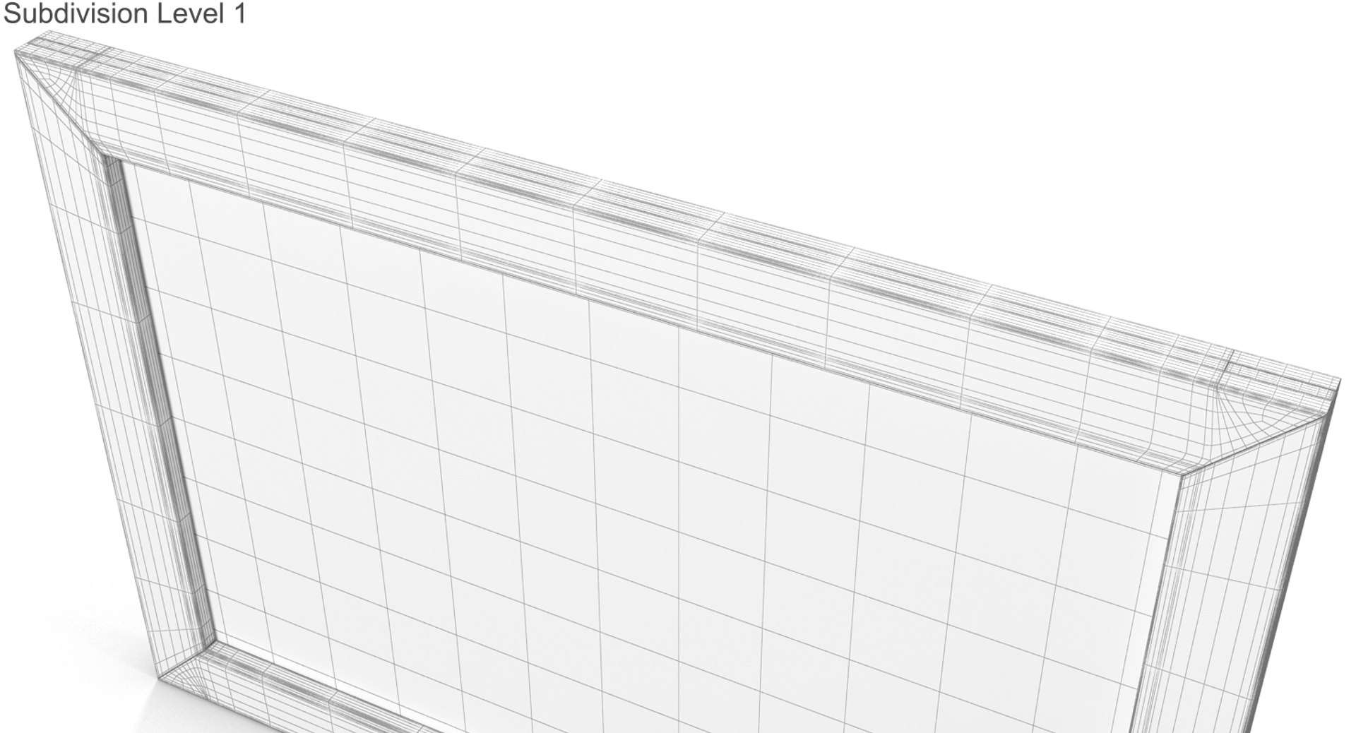 3d model slate board green