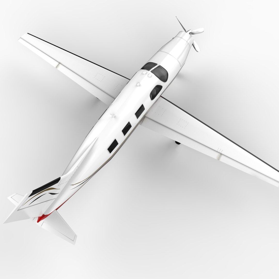 Piper Malibu 3d Model