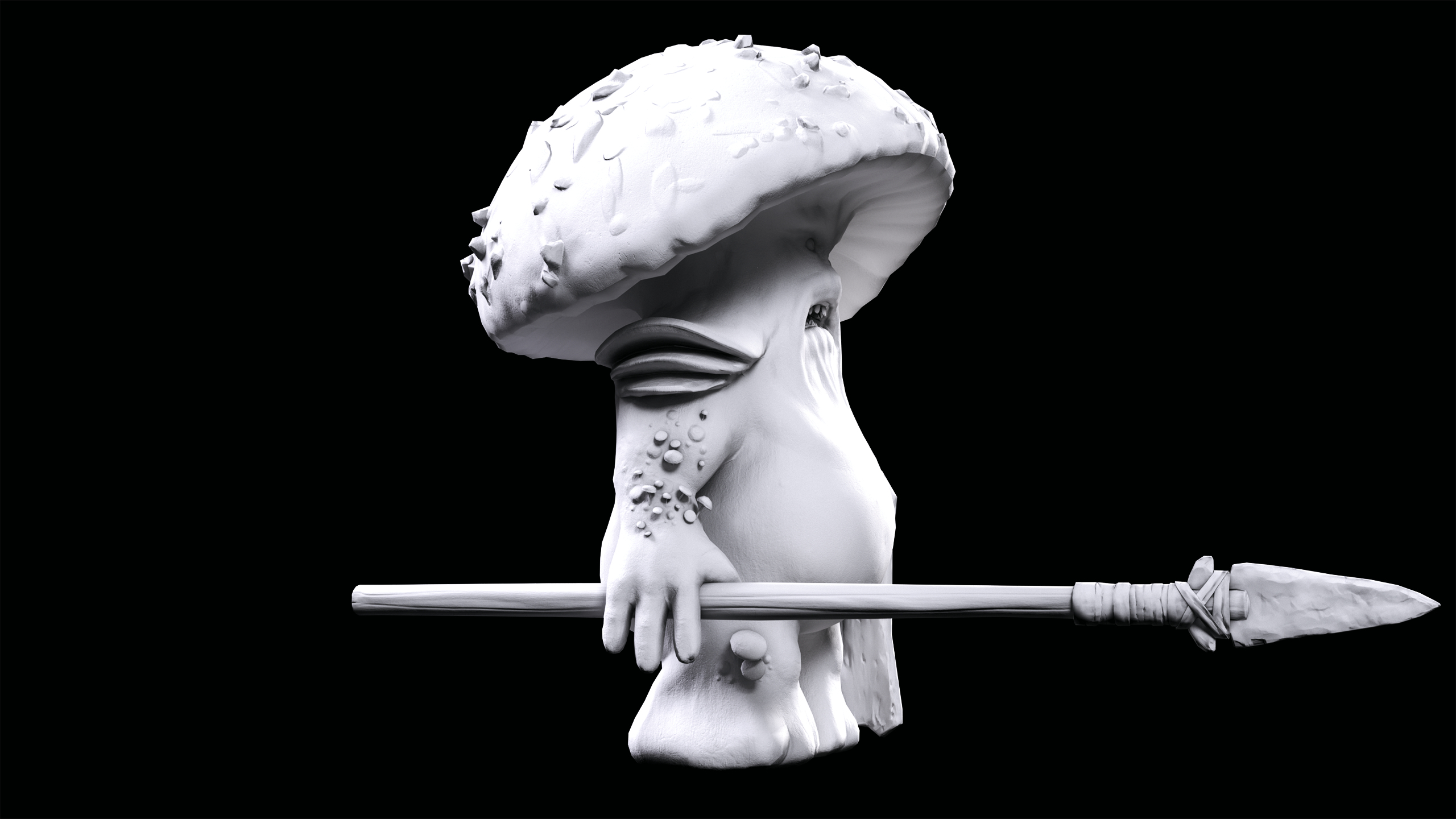 modelo 3d Hombre hongo - TurboSquid 1642663