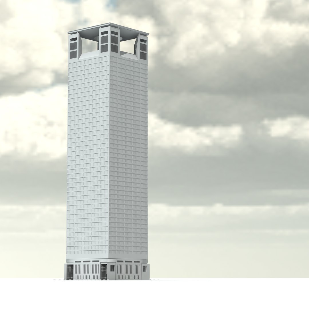 3ds max skyscraper