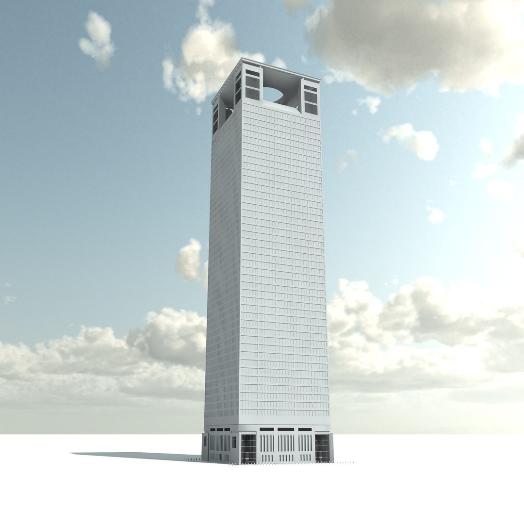 3ds max skyscraper