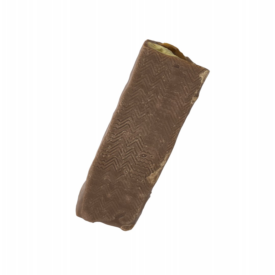 3D Half Of Chocolate Bar Twix Model - TurboSquid 2403992