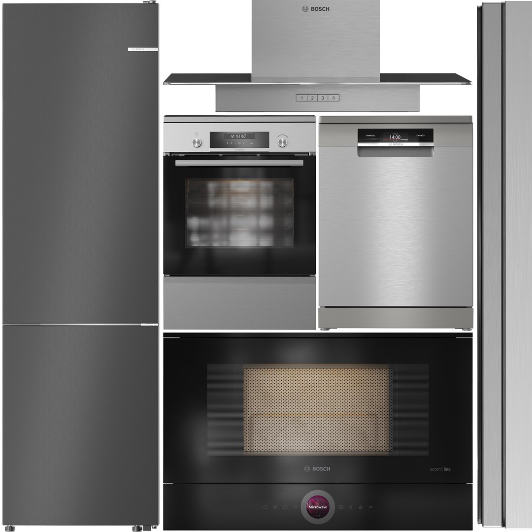 3D Bosch Appliance Collection 13 Model - TurboSquid 2053777
