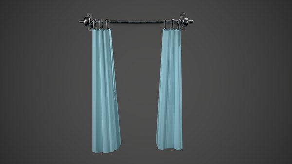 3D model curtain cloth drape - TurboSquid 1681201