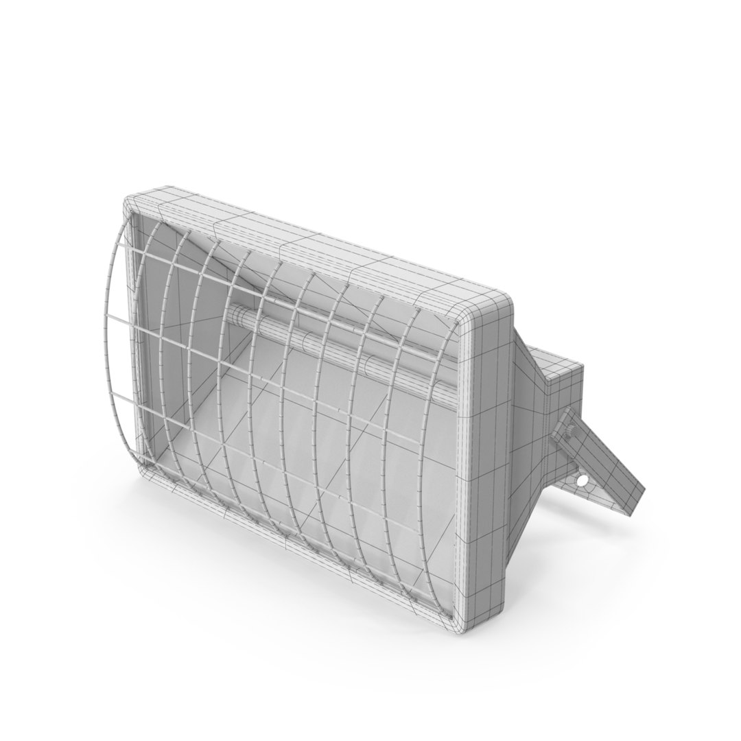 Red Flood Light Model - TurboSquid 2341667