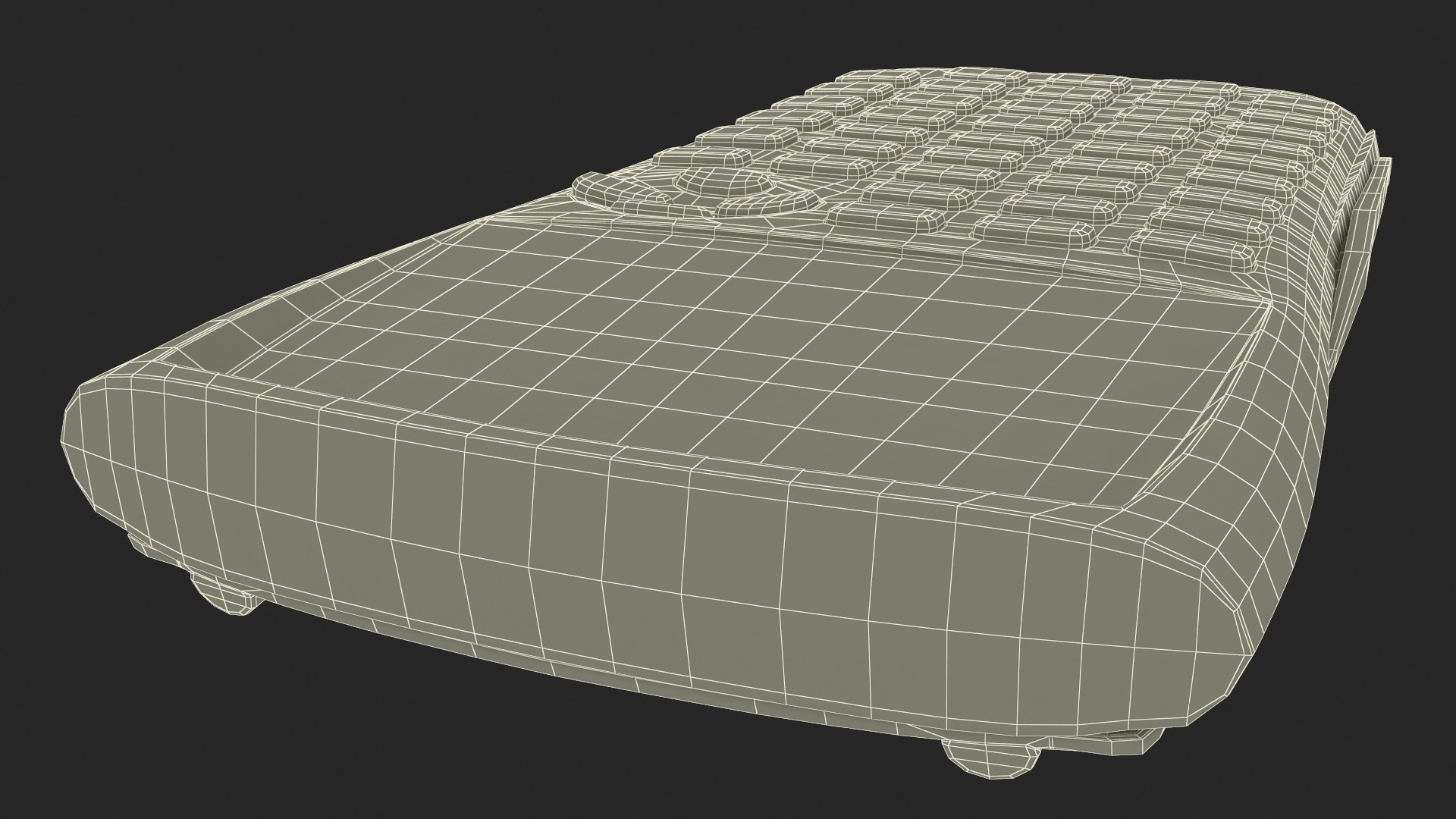 Scientific Calculator Black Switched ON 3D model - TurboSquid 2149122