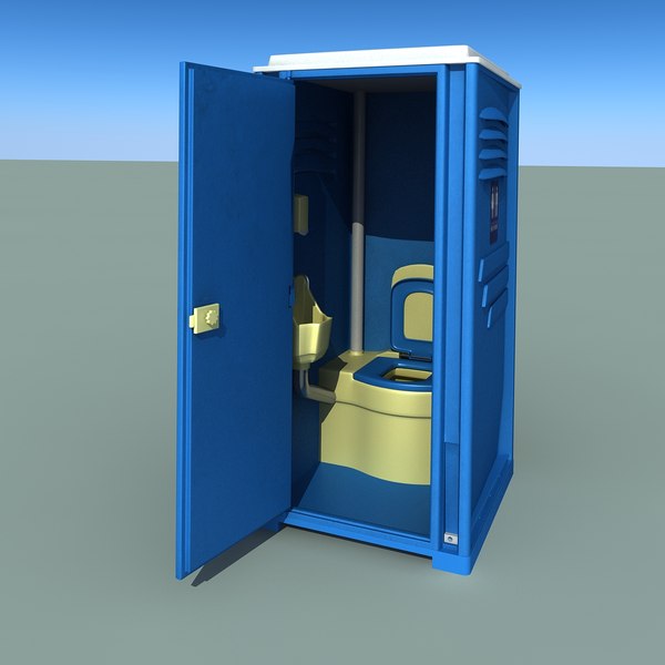 realistic toilet 3d model