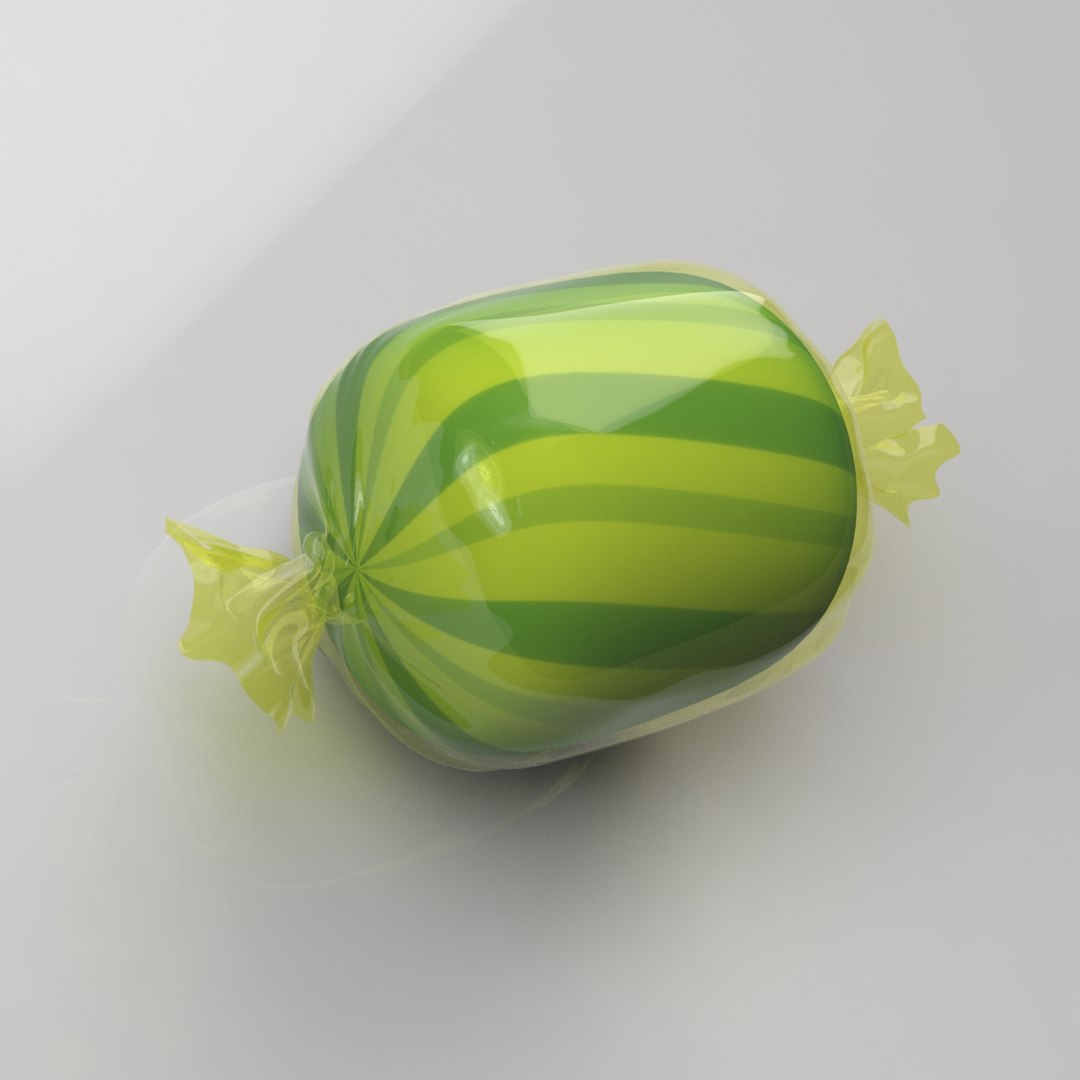 3d Model Hard Candy
