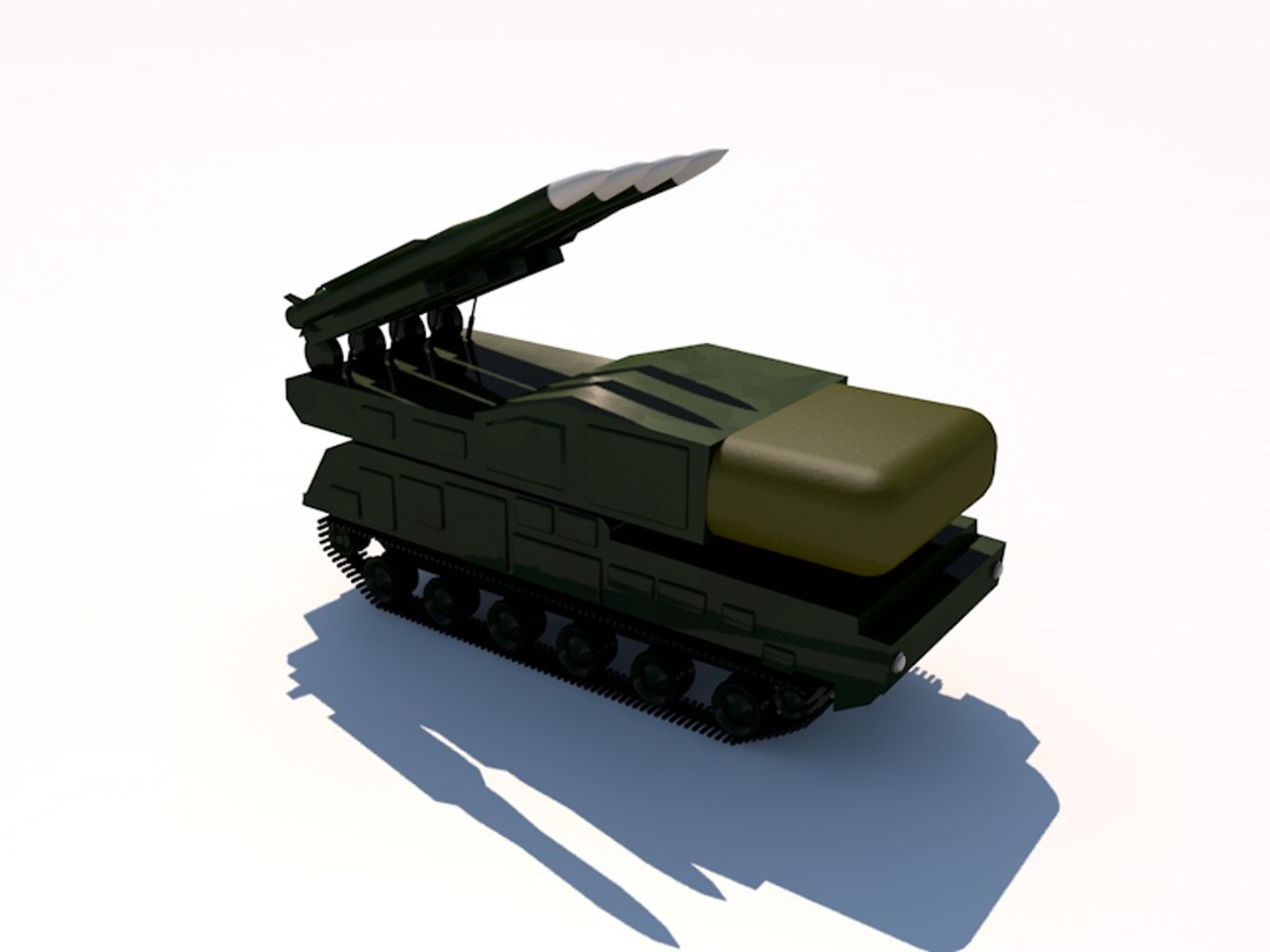 Buk Missile Systems 3ds