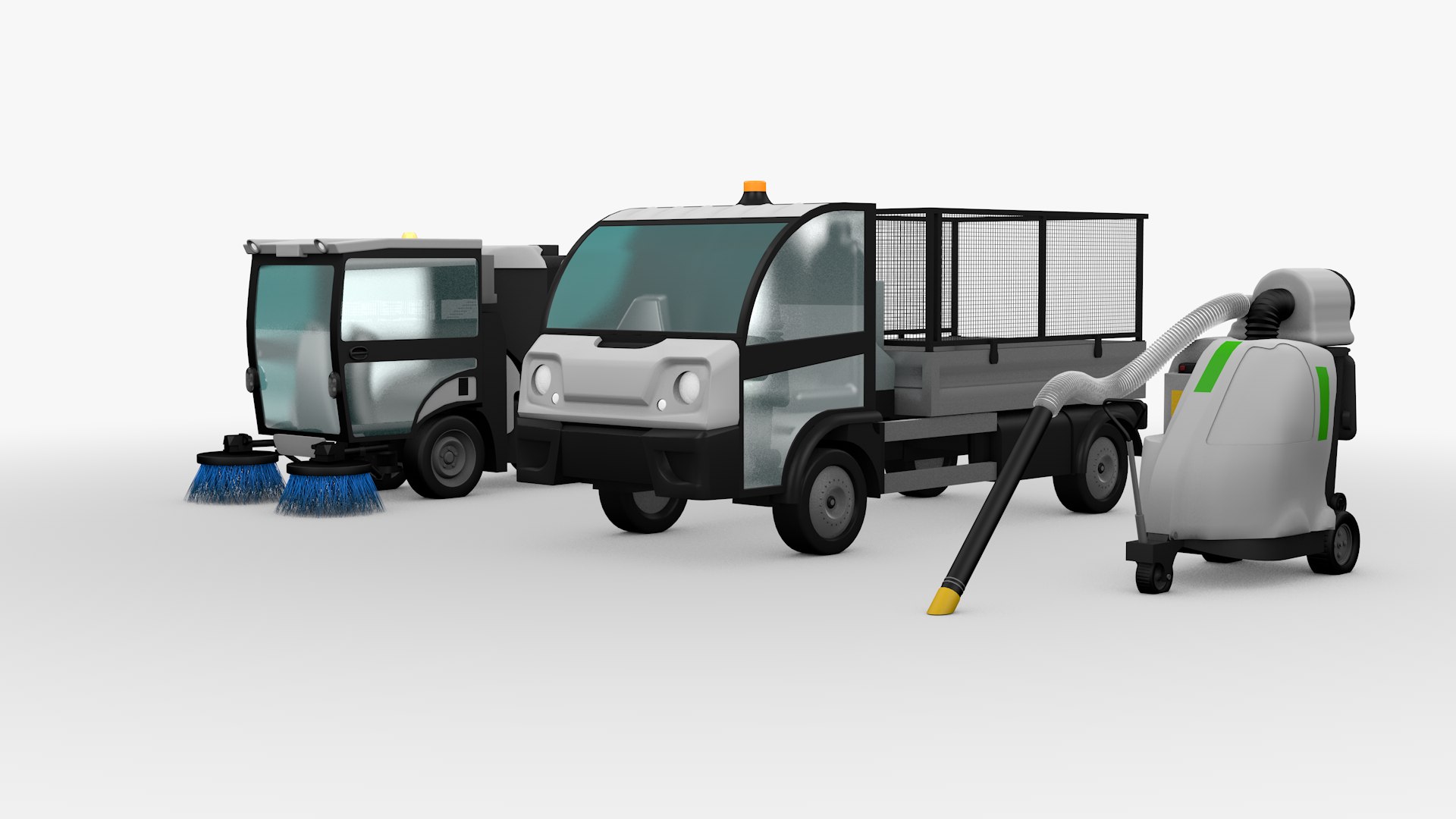 3D Street Cleaner Vehicles - TurboSquid 2171837