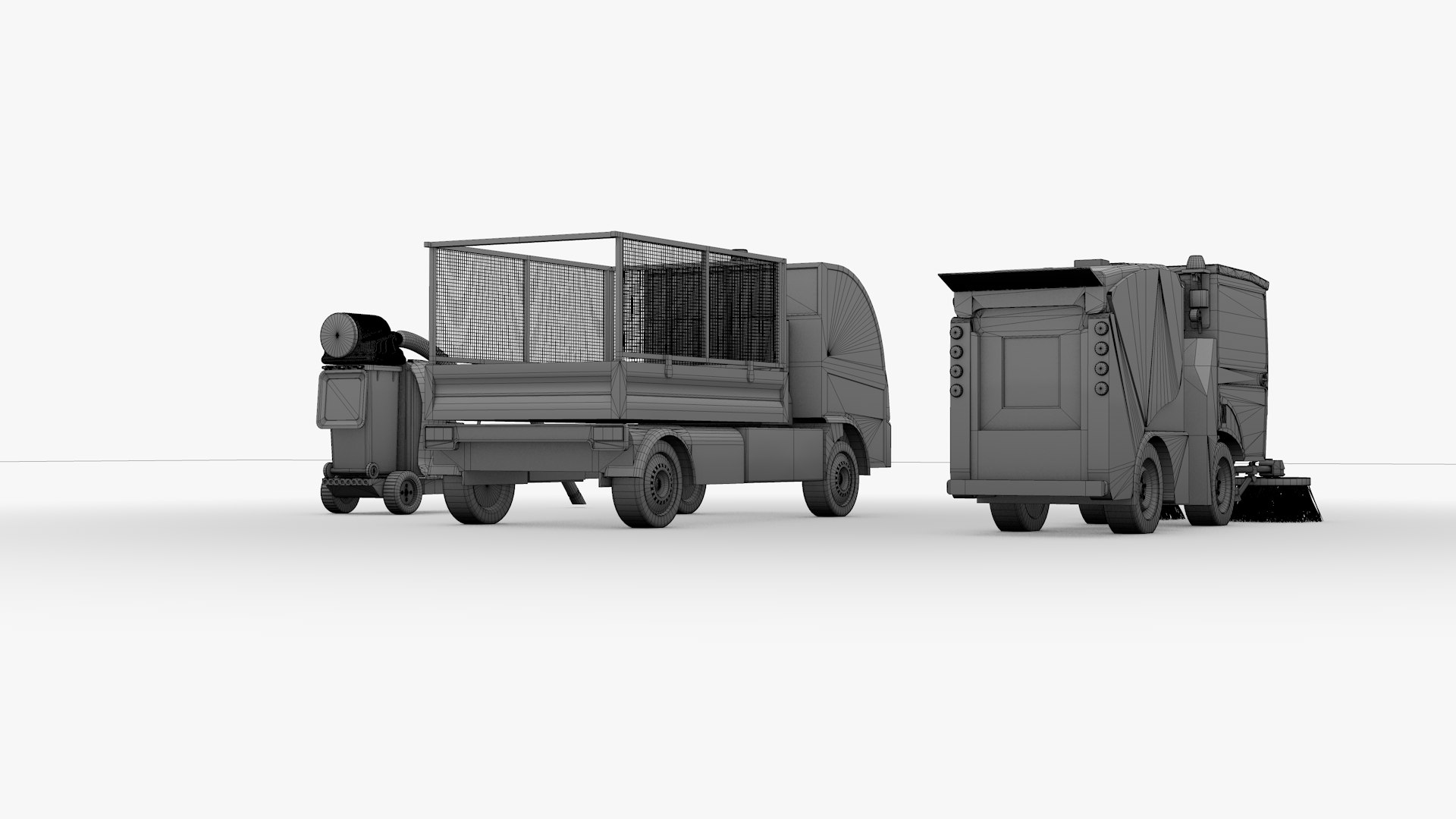 3D Street Cleaner Vehicles - TurboSquid 2171837