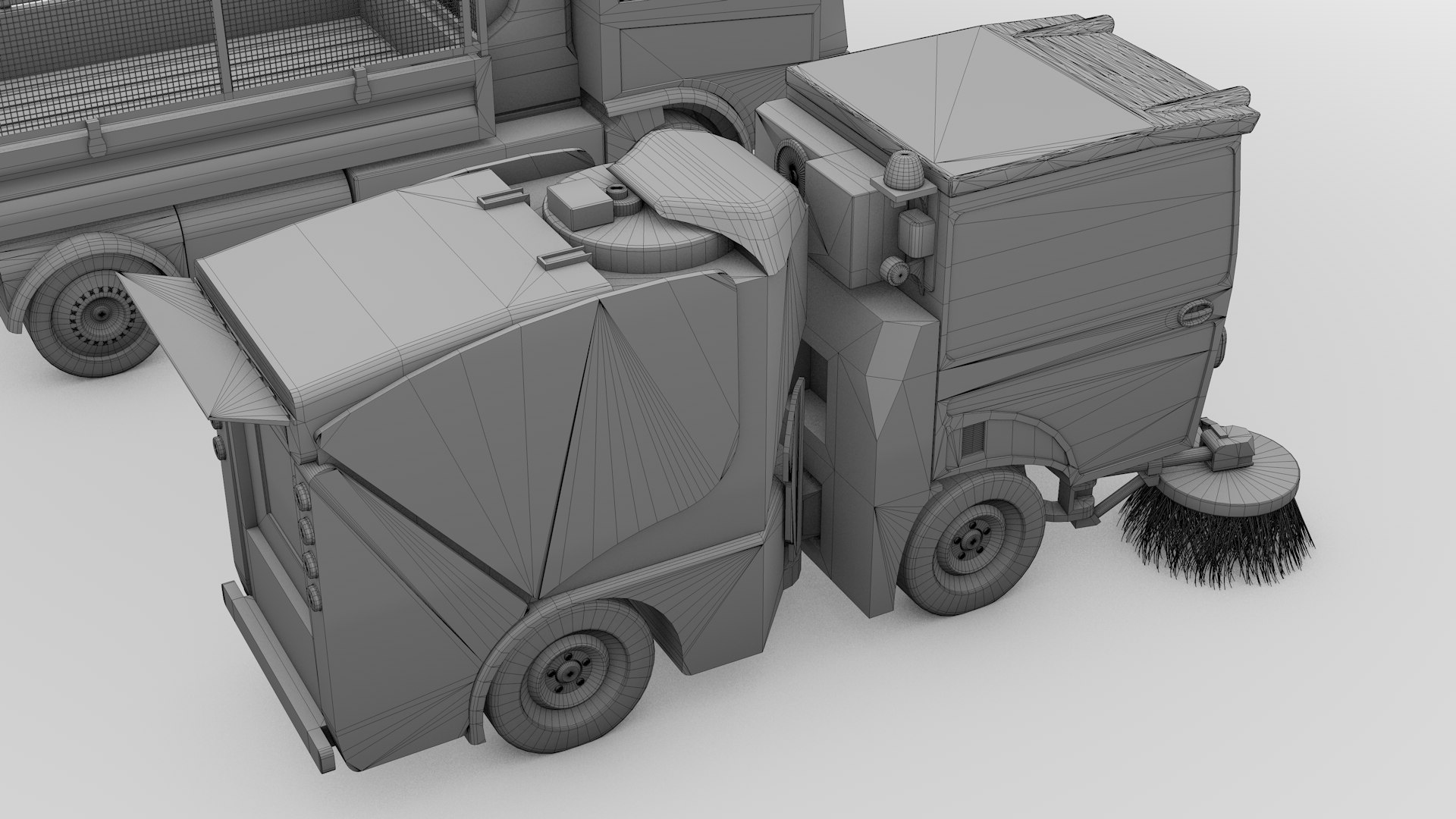 3D Street Cleaner Vehicles - TurboSquid 2171837