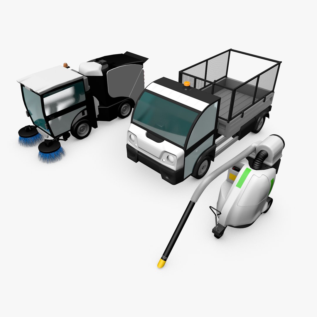 3D Street Cleaner Vehicles - TurboSquid 2171837