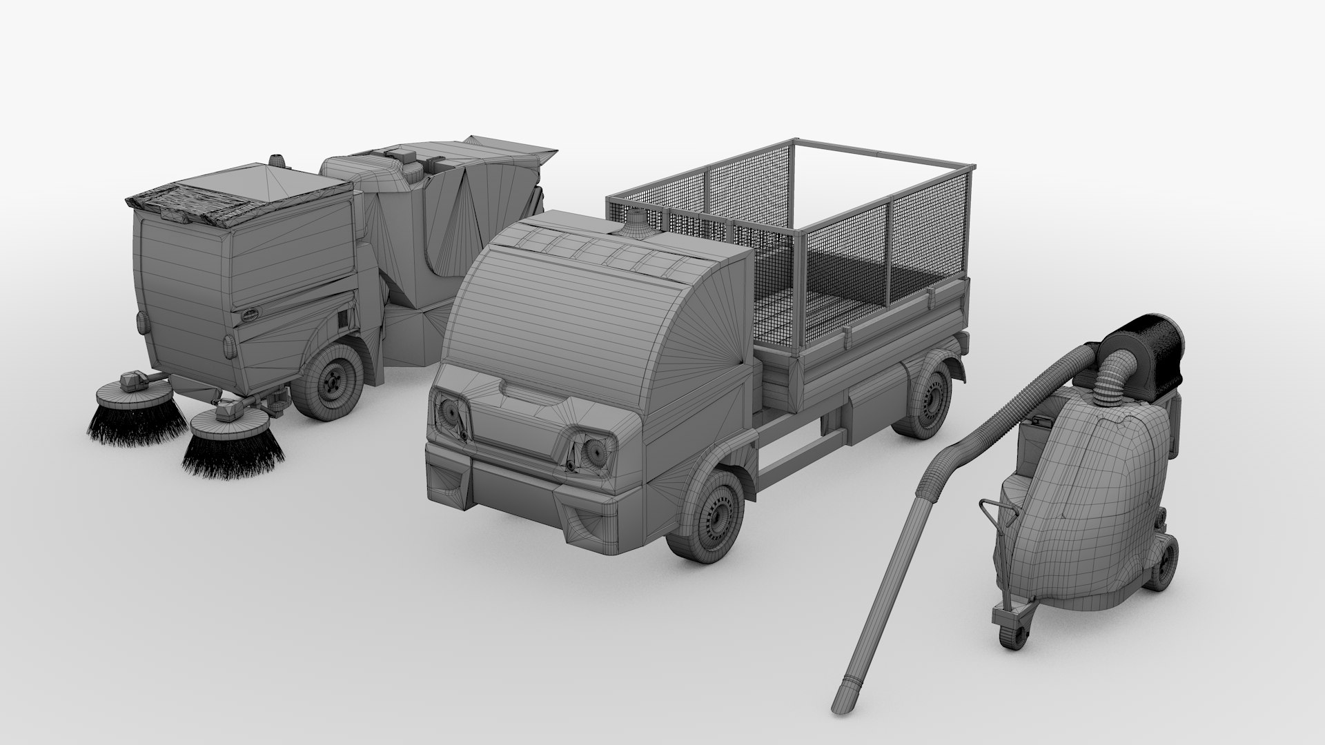 3D Street Cleaner Vehicles - TurboSquid 2171837