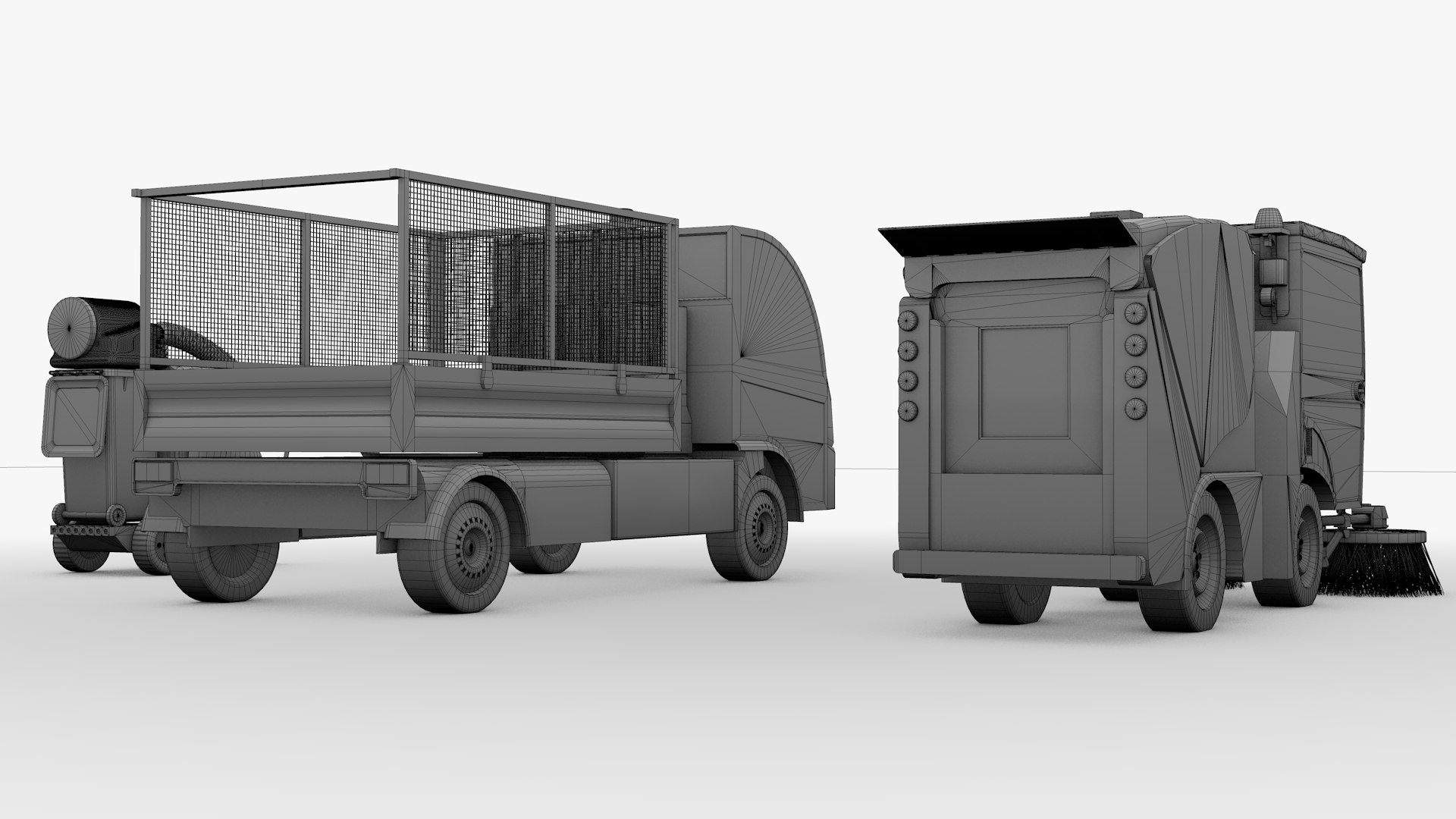 3D Street Cleaner Vehicles - TurboSquid 2171837