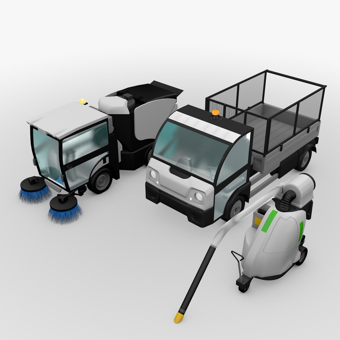 3D Street Cleaner Vehicles - TurboSquid 2171837