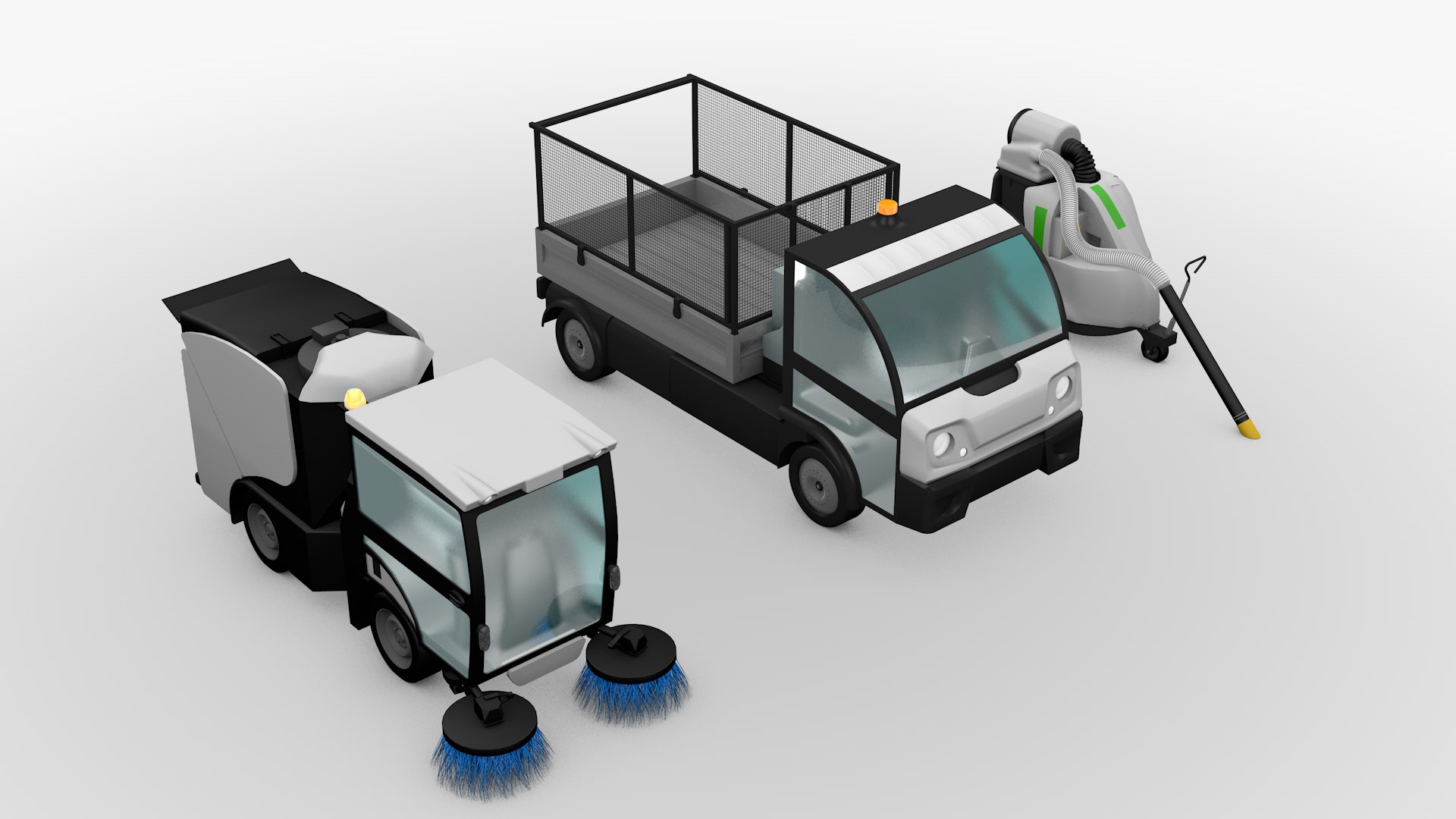 3D Street Cleaner Vehicles - TurboSquid 2171837