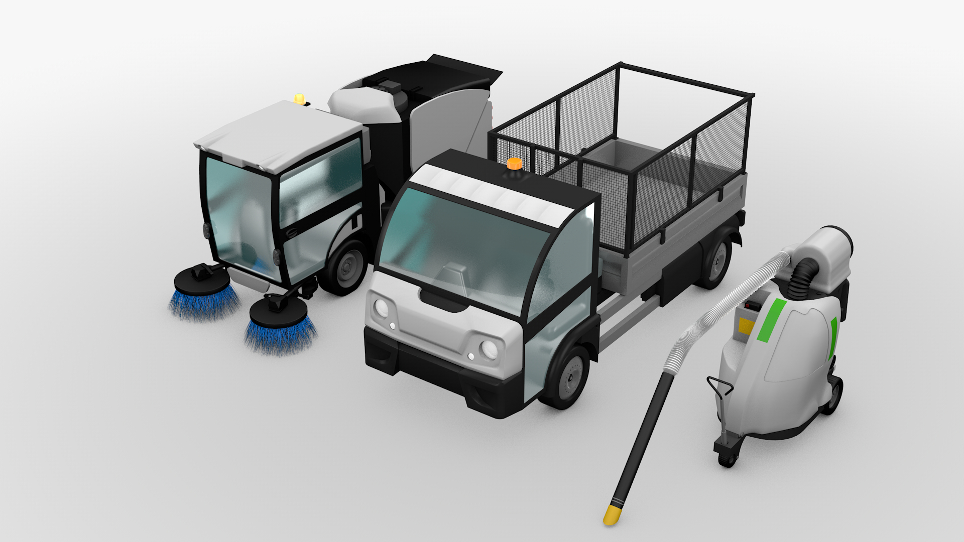 3D Street Cleaner Vehicles - TurboSquid 2171837