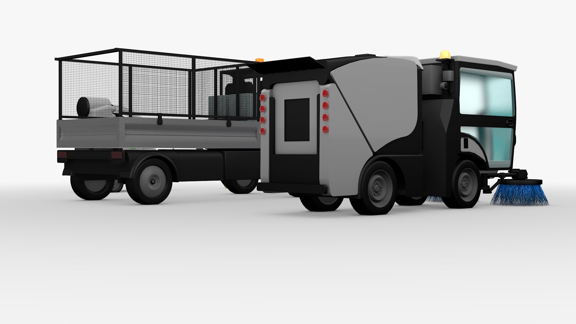 3D Street Cleaner Vehicles - TurboSquid 2171837