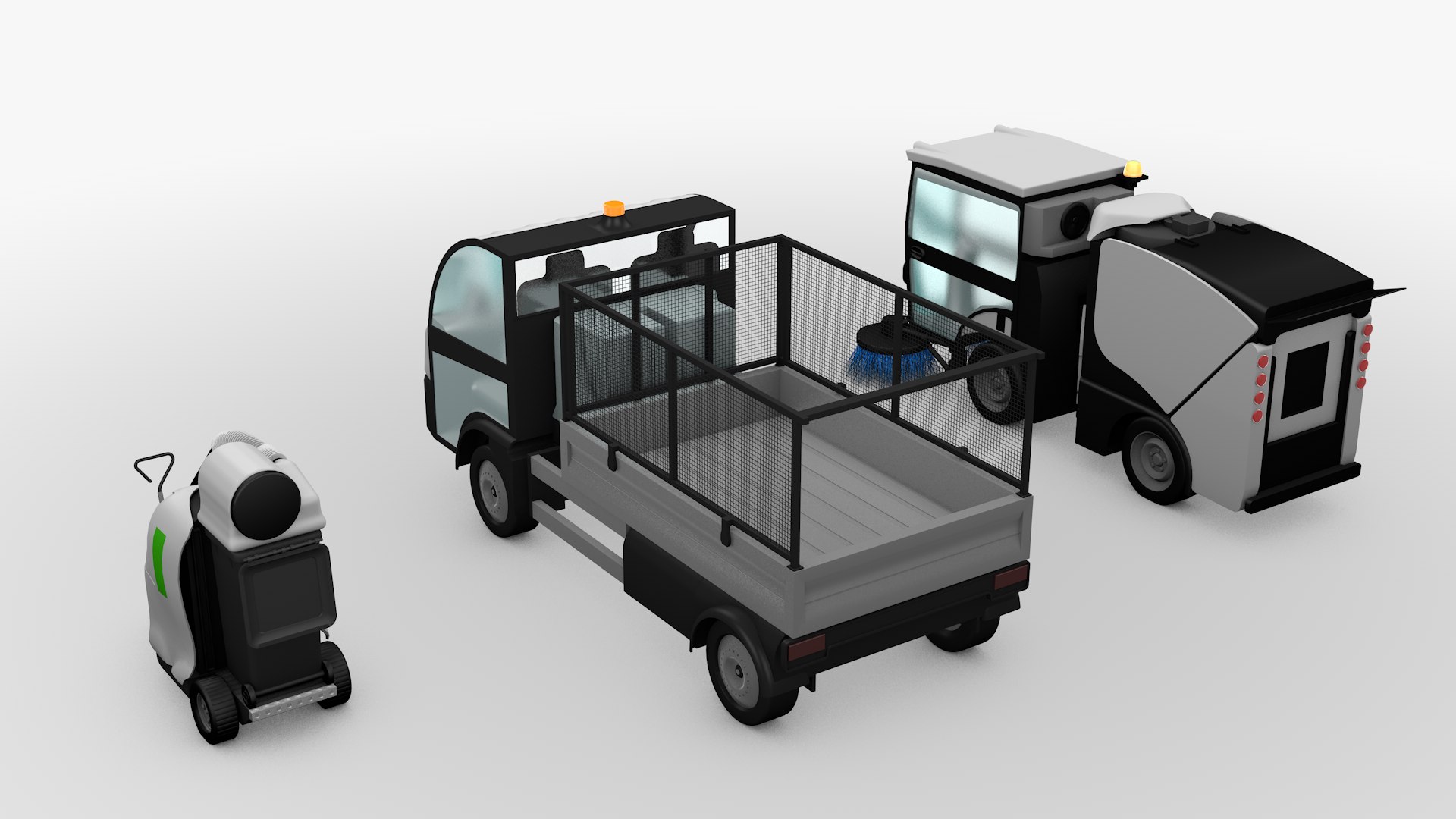 3D Street Cleaner Vehicles - TurboSquid 2171837
