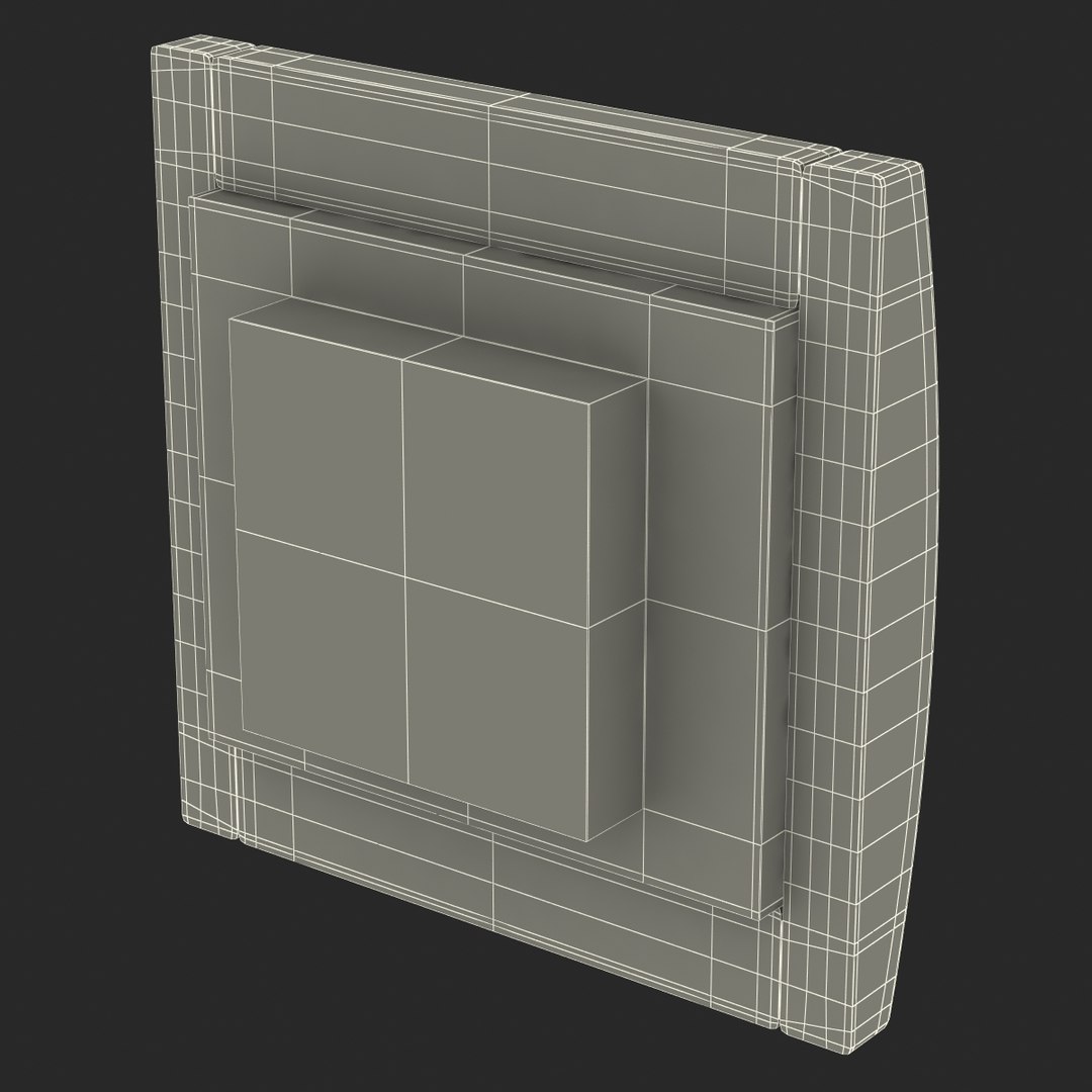 3d Model Of European Electrical Outlet Generic