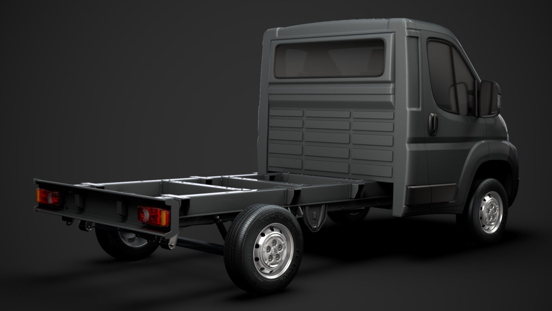 3D citroen jumper relay chassis - TurboSquid 1456106