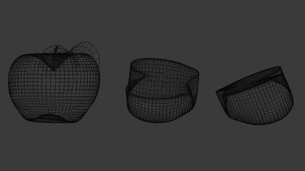 Apple cut 3D model - TurboSquid 1481876