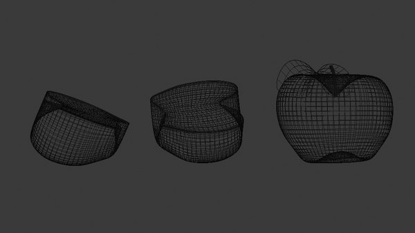 Apple cut 3D model - TurboSquid 1481876