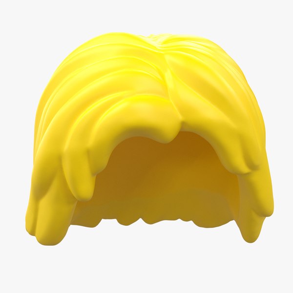 3D Lego Man Long Hair - TurboSquid 2021392