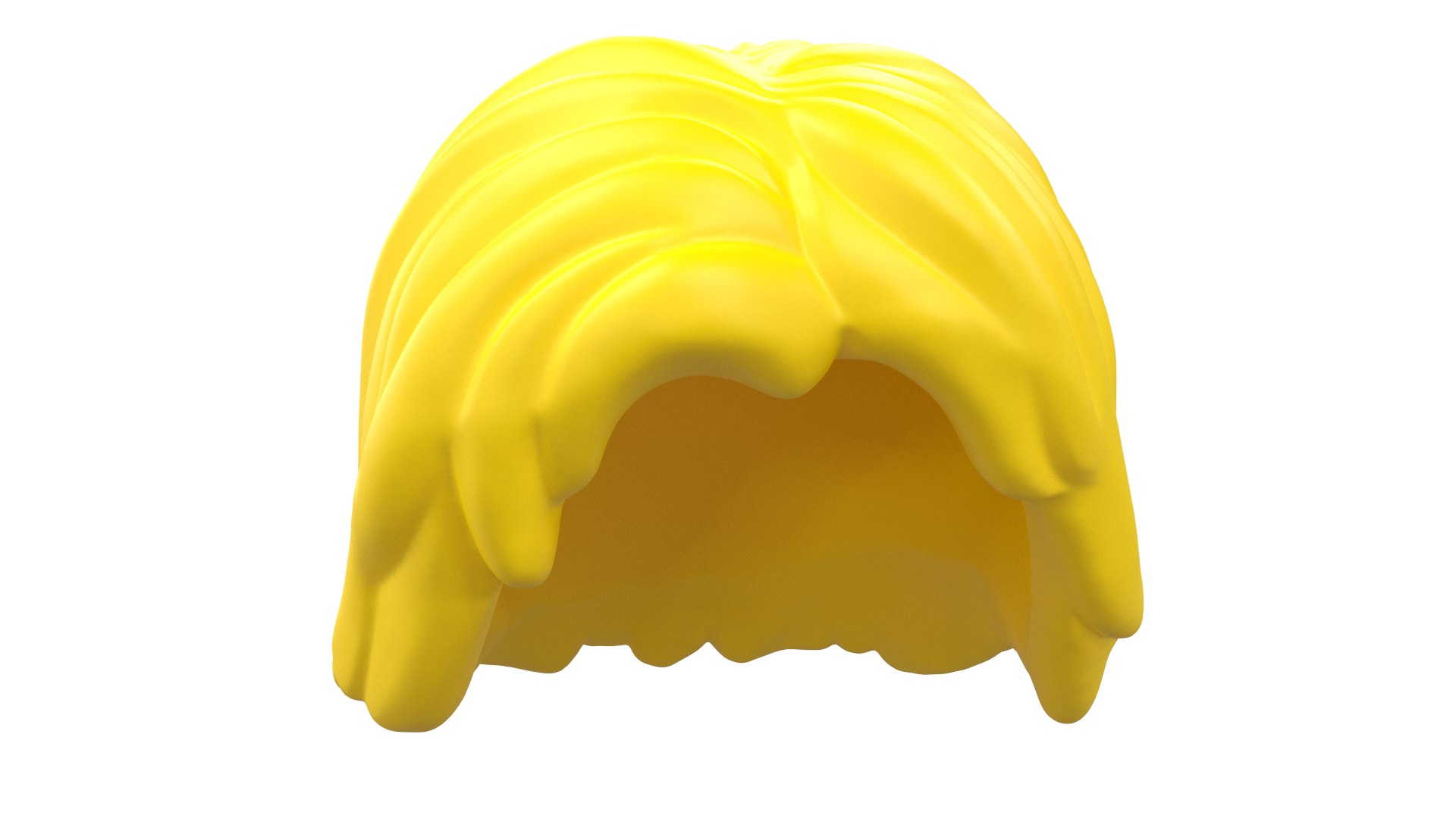 3D Lego Man Long Hair - TurboSquid 2021392