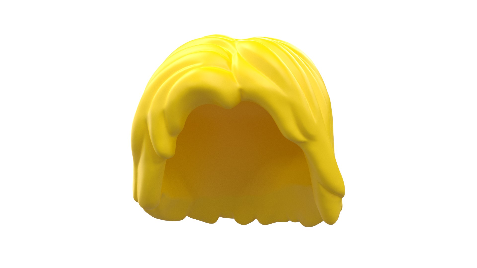 3D Lego Man Long Hair - TurboSquid 2021392