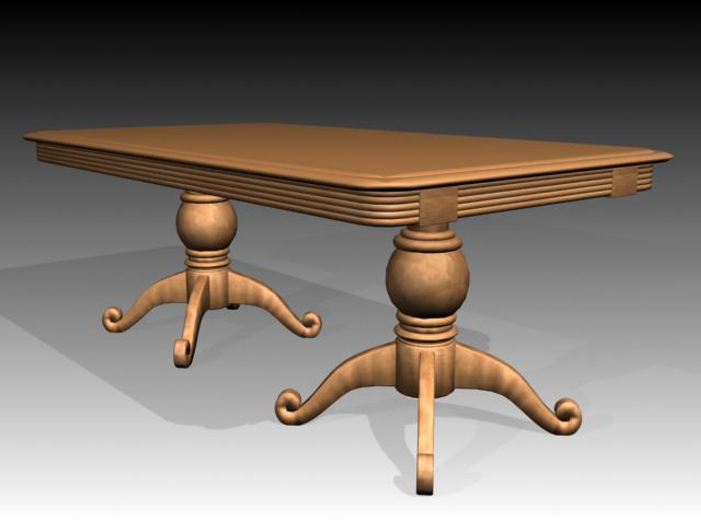 maya table furniture