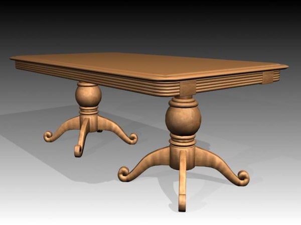 maya table furniture